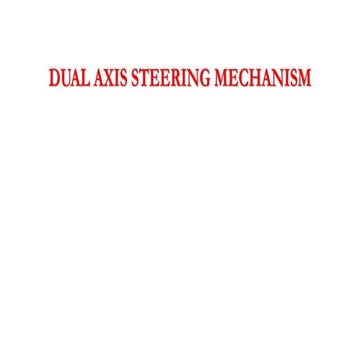 Dual Axis Steering Mechainism .pdf