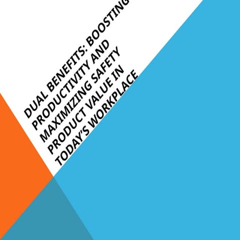 How Health and Safety Procedures Improve Workplace Productivity | PDF