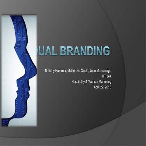 Dual branding presentation (1) | PPTX | Advertising Industry | Industries