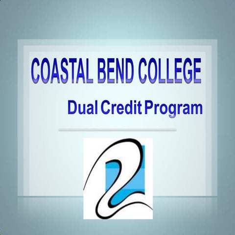 Dual Credit Presentation Generic | PPTX