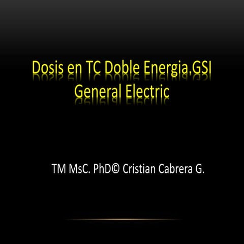 Dual energy CT | PPTX