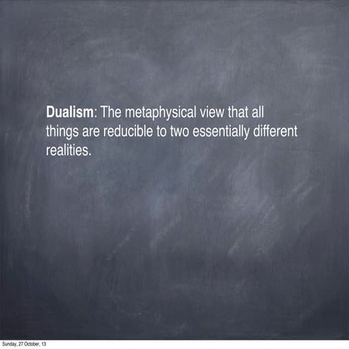 Dualism | PDF