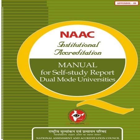 Quality Assurance and institutional accreditation performance ...