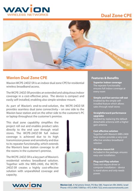 Proxim Tsunami QuickBridge.11 Model 5054-R Bundle | PDF