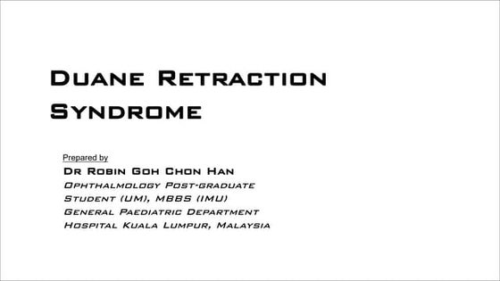 Forced duction test | PPTX | Eye and Vision Conditions | Diseases and ...