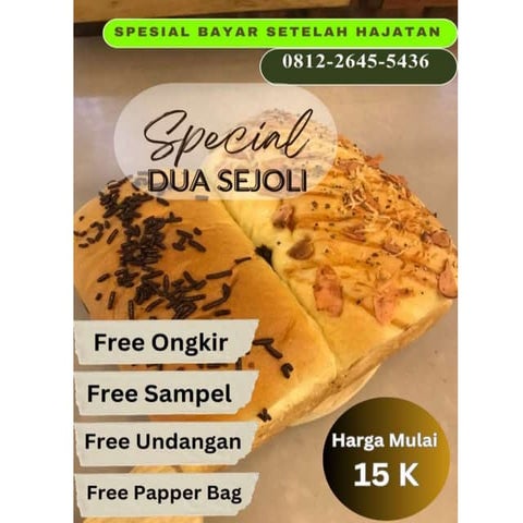BERKUALITAS TELP! 0812-2645-5436, PUSAT Roti harga 20 ribu ke bawah ...