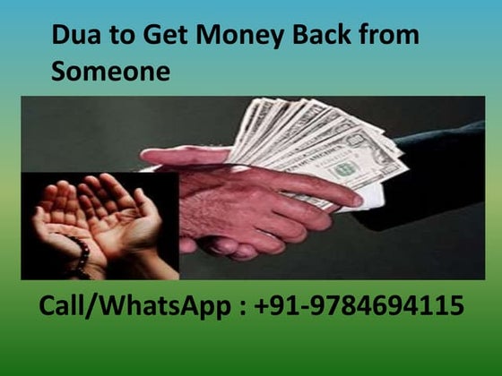 Dua to make him come back love me marry me | PPT