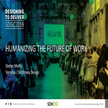Stefan Moritz: Humanzing the Future of Work | PPT