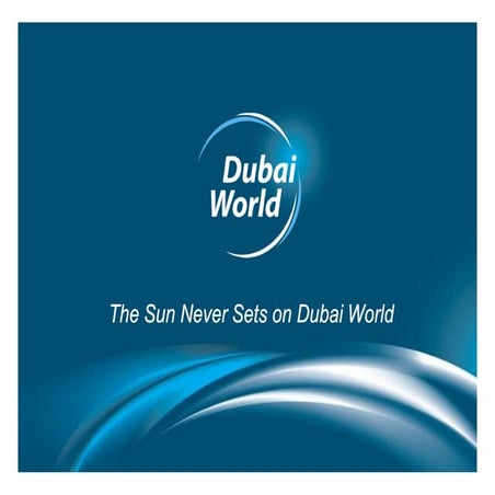 Dubai World Presentation | PDF