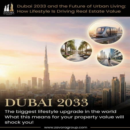 UAE 2040: A Blueprint for the Future Cities of Dubai & Abu Dhabi | PDF