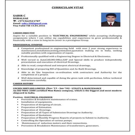 Dubai cv | DOC