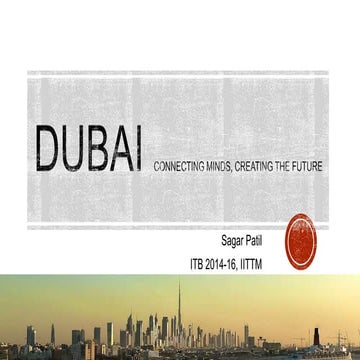 Dubai Itinerary- Sample | PPTX