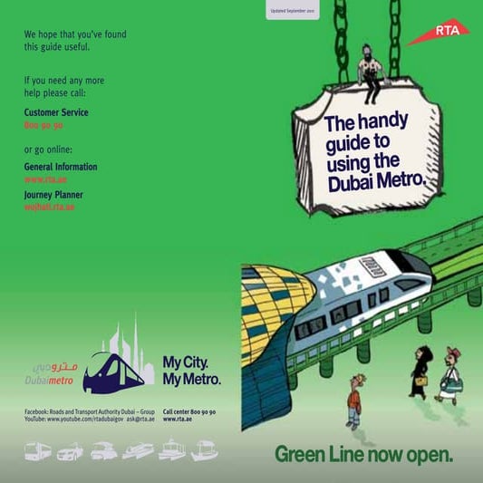 Dubai metro brochure_english | PDF