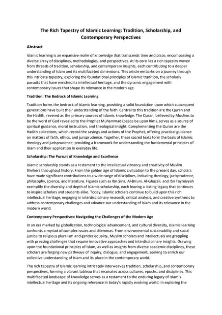 The History and Significance of Islamic Universities.pptx