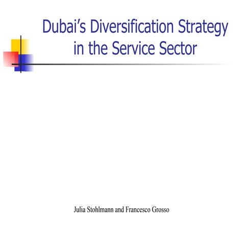 Dubai’S Diversification Strategy | PPT