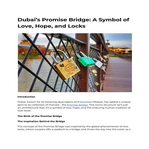 Dubai’s Promise Bridge_ A Symbol of Love, Hope, and Locks.pdf