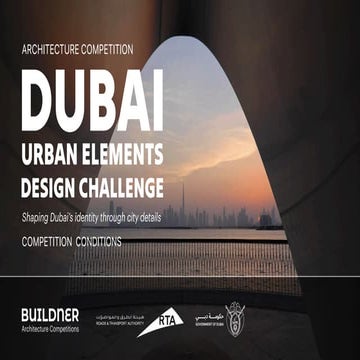 Dubai Urban Elements Challenge Competititon Brief | PDF