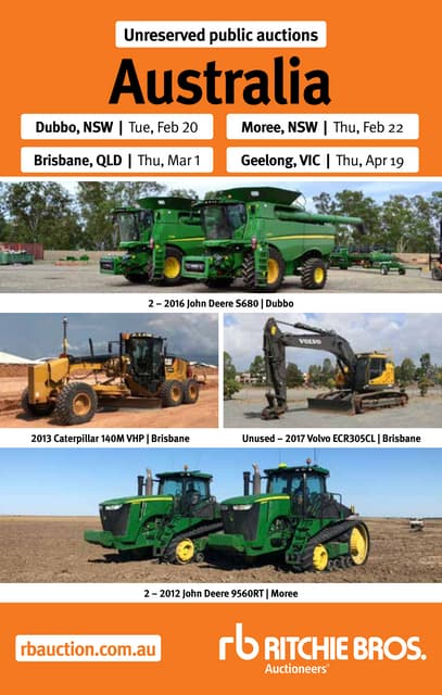 Ritchie Bros. Auction Brochure | PDF