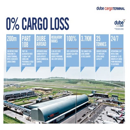 Dube trade port cargo brochure 2014 | PDF