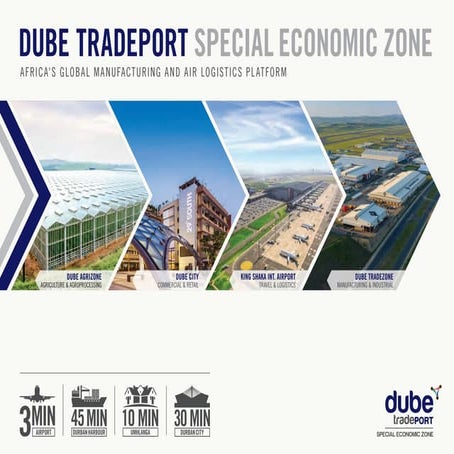 Dube trade port special economic zone investment brochure 2018 | PDF