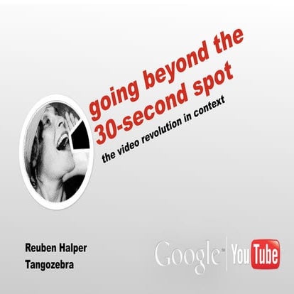 Beyond The 30 Second Spot - Dublin Creative Agency Day | PDF