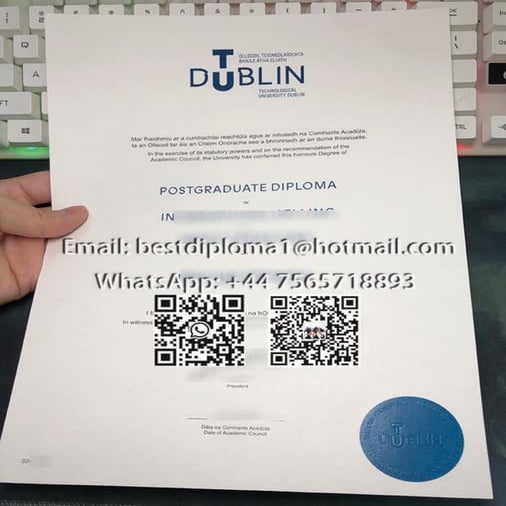 Technological University Dublin Diploma, Dublin University of ...