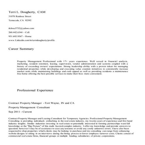 MARIA GARZA'S RESUME | PDF