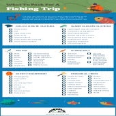 Fishing Trip Checklist
