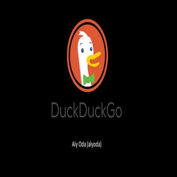 Duck Duck Go | PDF