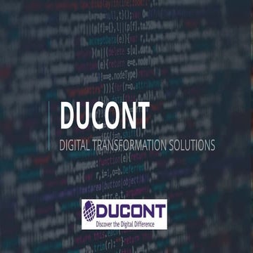 Ducont Resource Augmentation | PDF
