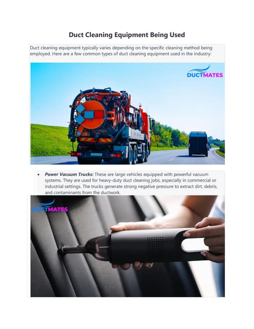 DIY vs Professional Duct Cleaning | PDF