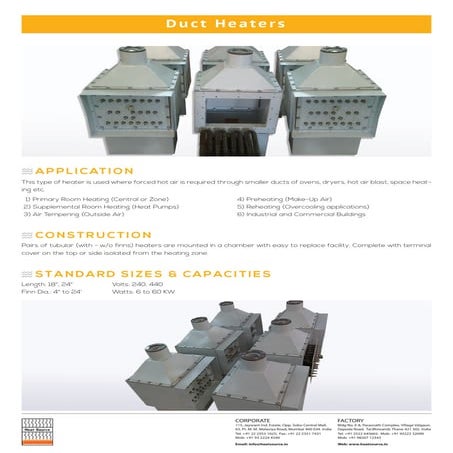 Heat Source ::: Strip Finned Air Heaters | PDF