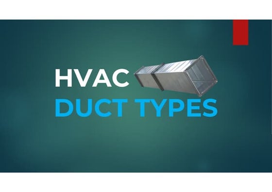Hvac duct design | PPTX