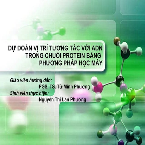 Du Doan Adn Binding Protein New | PPT