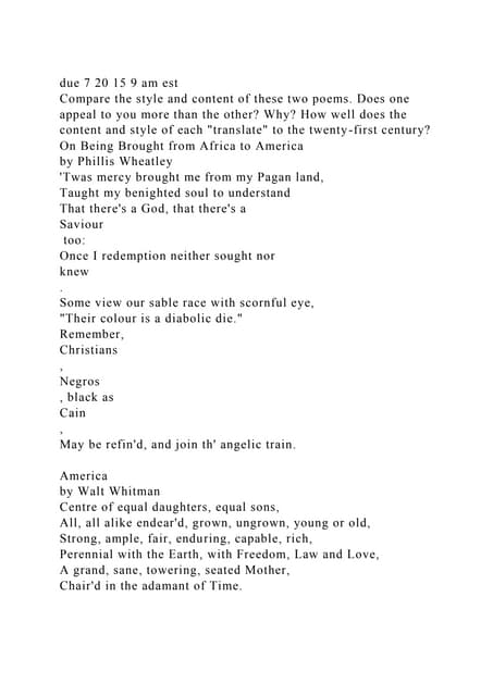 Describe how the various health components of the public health | DOCX