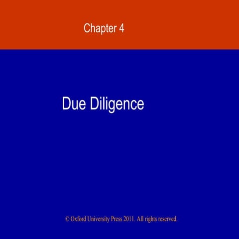 Successful Legal Due Diligence Strategies | PDF