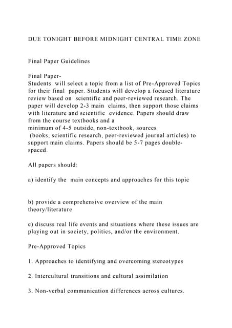 Annotated bibliography | PPT