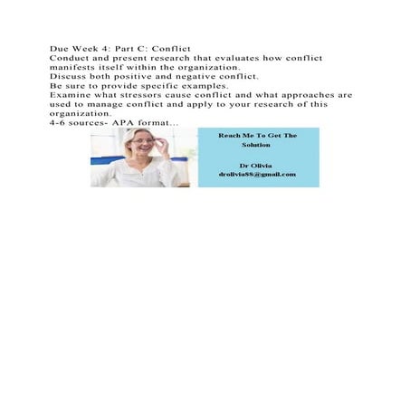 Due Week 4 Part C ConflictConduct and present research that eval.docx