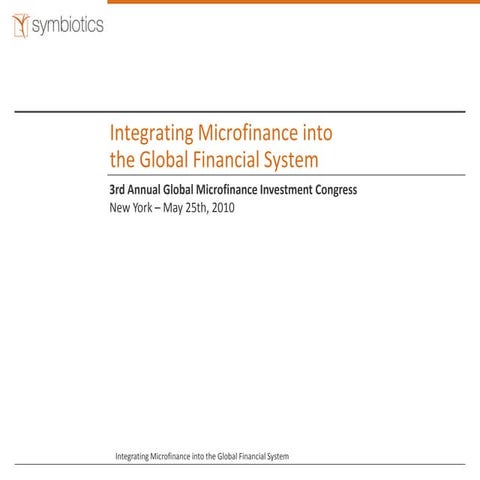 Microfinance Hub, Abc at Abc
