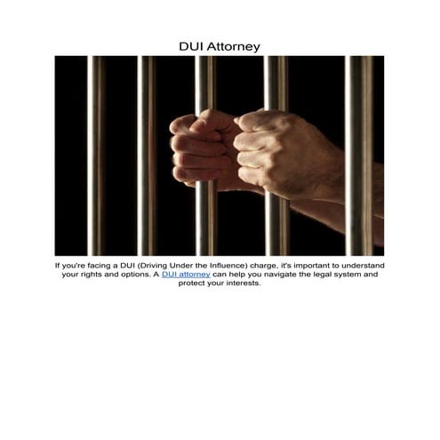 DUI Attorney | PDF