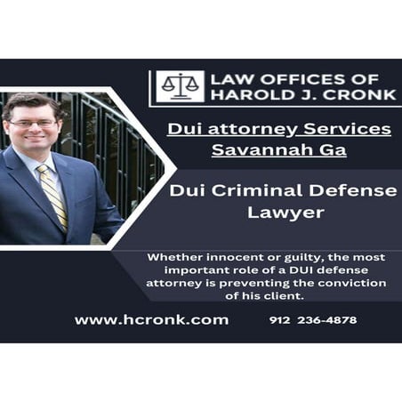Dui Attorney Services Savannah Ga | PDF