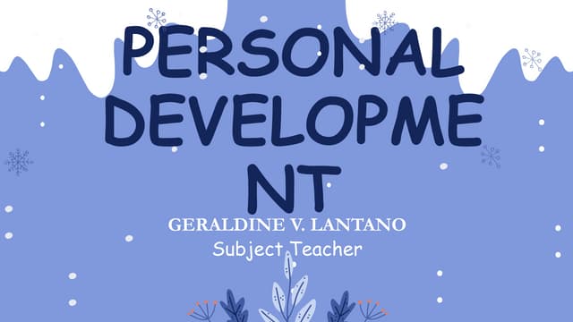 lesson plan Personal DevelopmentCOT.docx