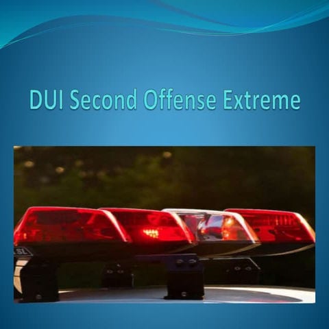 A brief introduction to dui in canada | PPTX