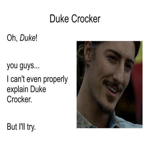 Duke crocker | ODP