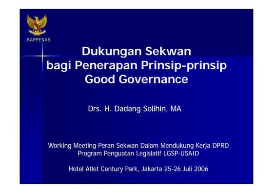 Pentingnya GIS dalam Pembangunan Daerah | PPT