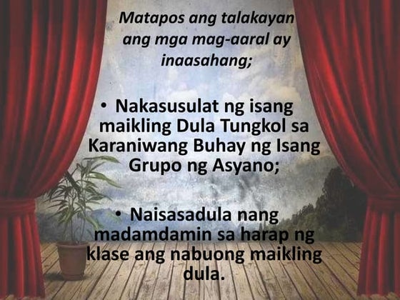 Maikling kasaysayan ng dula | PPTX