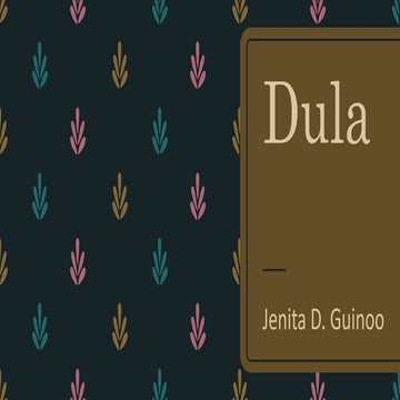 Dula | PPTX