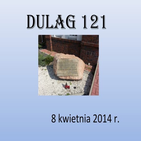 Dulag 121 | PPT