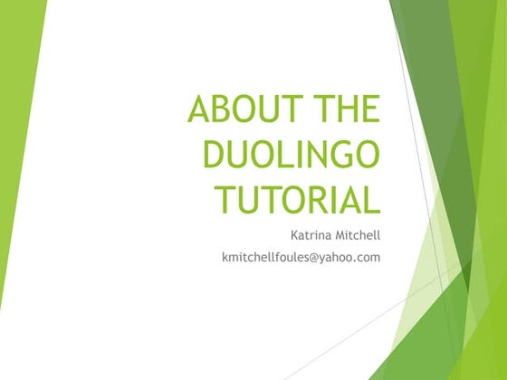 Duolingo Presentation | PPT