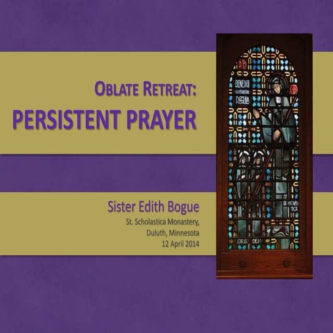 Persistent Prayer | PPTX